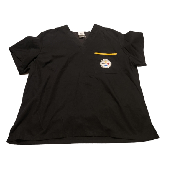 NFL | Shirts | Pittsburgh Steelers Nfl Scrub Top | Poshmark